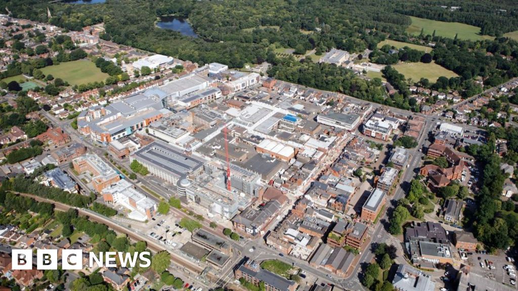 Camberley town centre regeneration projects planned - BBC News