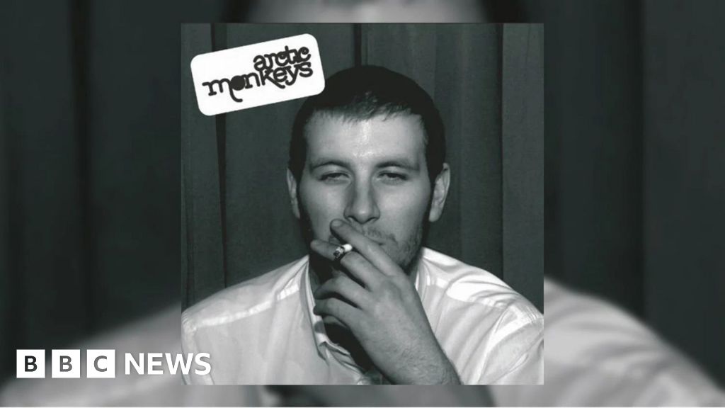 Chris McClure on being the face of Arctic Monkeys debut album - BBC News