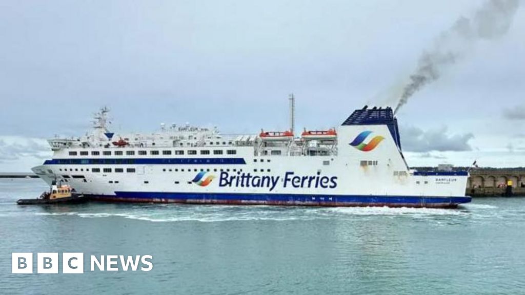 Brittany Ferries ship Guernsey trial date confirmed - BBC News