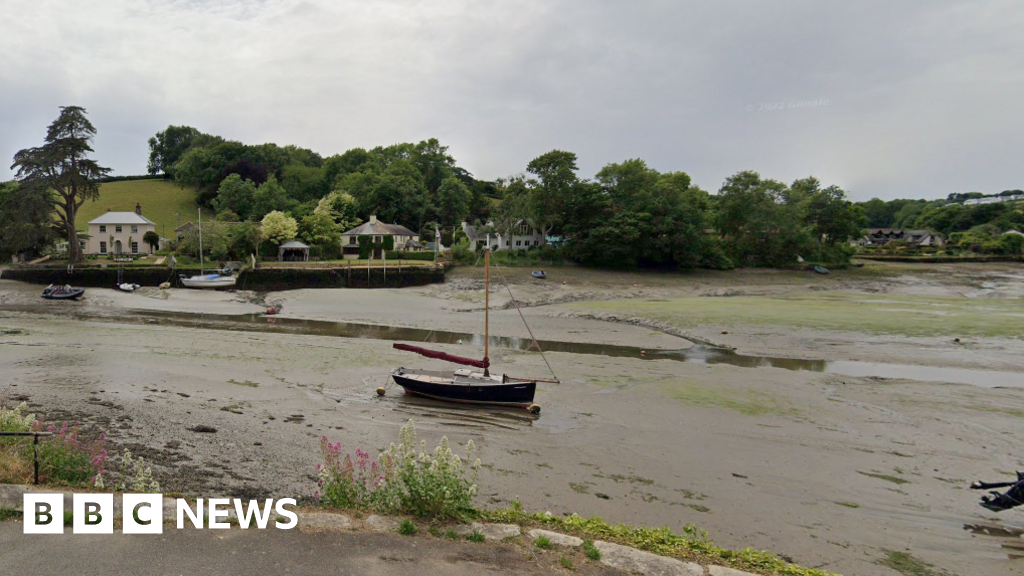 Tankers remove sewage after estuary alert near Kingsbridge - BBC News