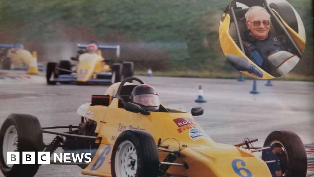Grandad set for ‘white knuckle’ racing - BBC News
