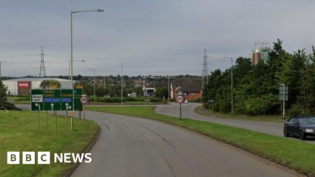 Motorcyclist killed in Cannock crash