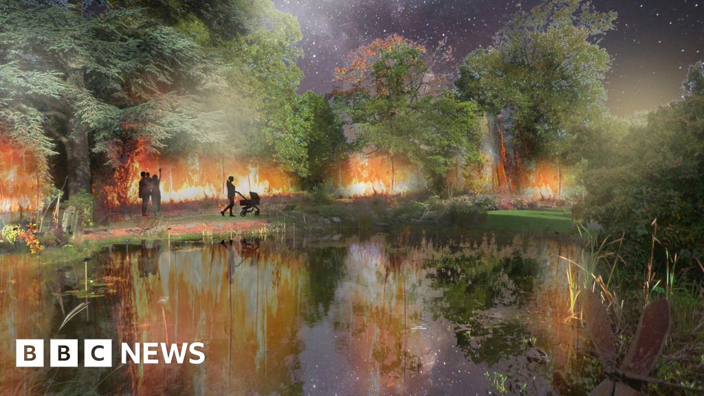 New Luke Jerram art installation to highlight deforestation - BBC News