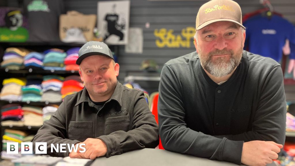 Port Talbot: Steel town embraces San Portablo streetwear brand - BBC News
