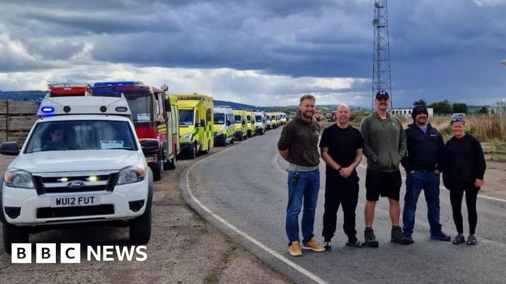 West Mercia Police volunteers take emergency vehicles to The Gambia ...