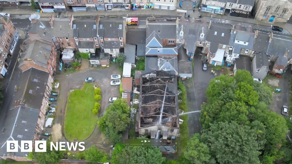 Lanarkshire YMCA building destroyed by fire