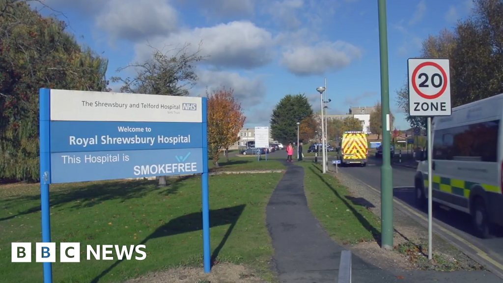 Temporary drop-off area introduced at Royal Shrewsbury Hospital