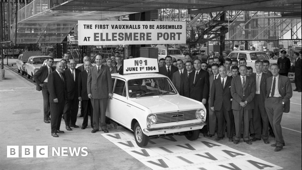Vauxhall Ellesmere Port factory marks 60 years of manufacturing - BBC News