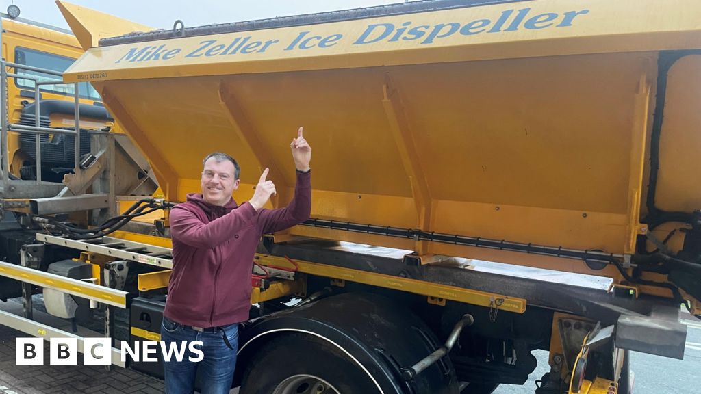 Gritter named after BBC Radio Cumbria's Mike Zeller