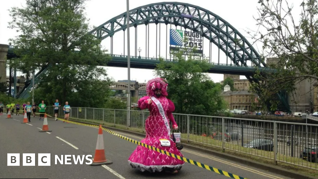 Big Pink Dress fundraiser Colin Burgin-Plews shocked by diagnosis - BBC ...