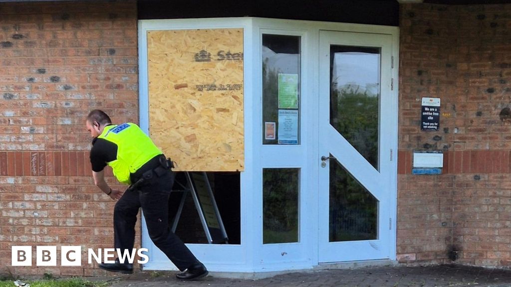 Blyth library has windows smashed twice in three weeks