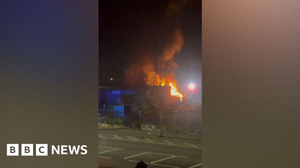Belfast: Blaze being treated as arson