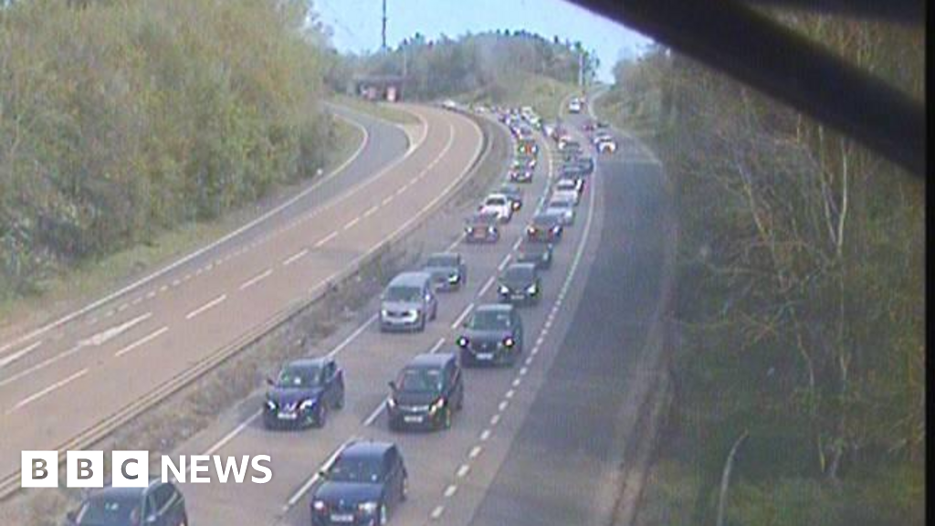 Man suffers life-threatening injuries in Copdock Interchange fall - BBC ...