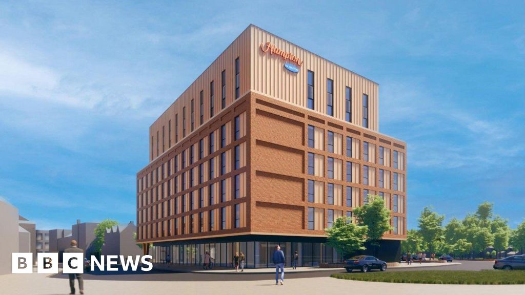 Hampton by Hilton hotel's official opening in Nuneaton delayed - BBC News