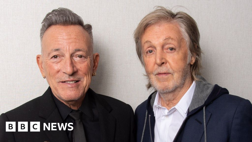 McCartney roasts Springsteen: 'He's never worked a day in his life ...