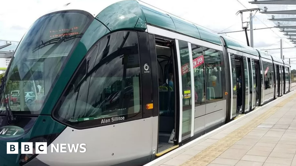 Boy arrested after disabled man assaulted at Beeston tram stop - BBC News