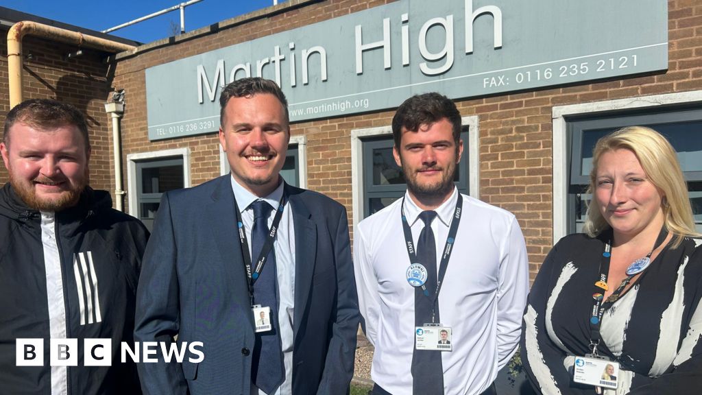 The former pupils inspired to return to the same school as teachers