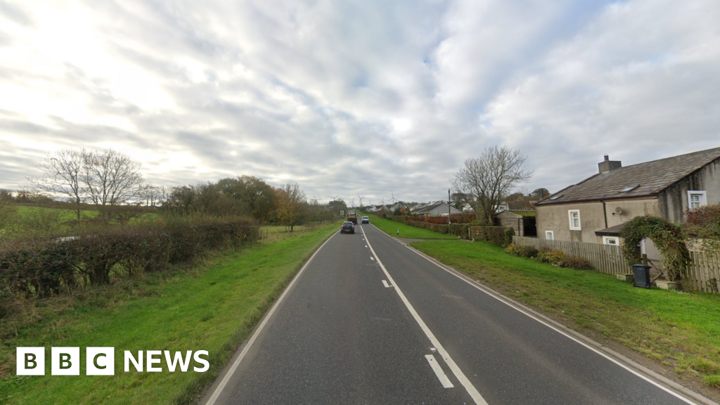 Man arrested following fatal crash on A595 at Bothel - BBC News