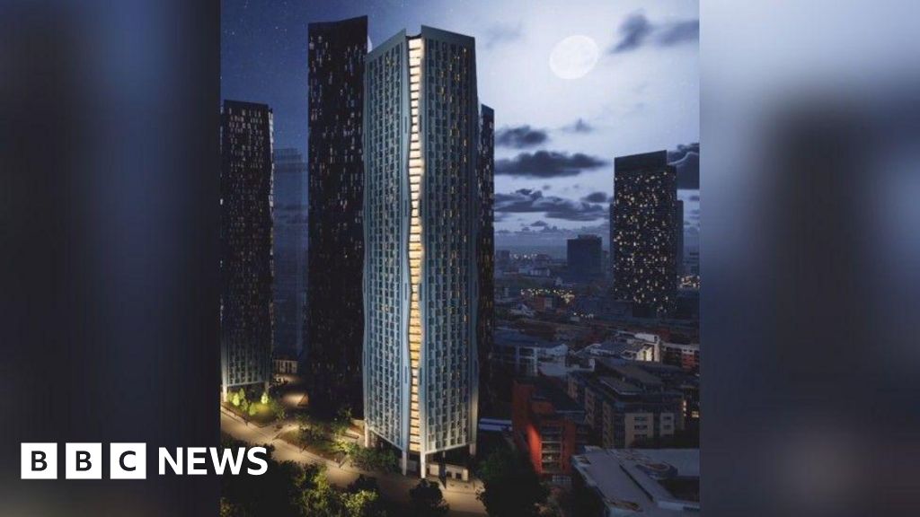 New skyscraper cluster approved for Manchester city centre - BBC News