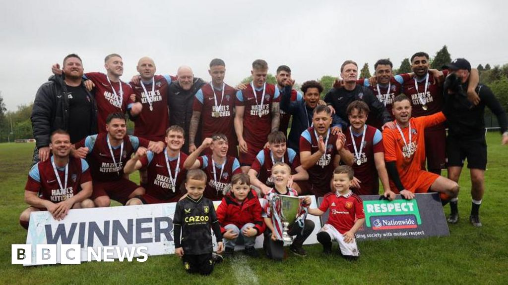 Dawley Town FC ground problems spare rivals relegation - BBC News