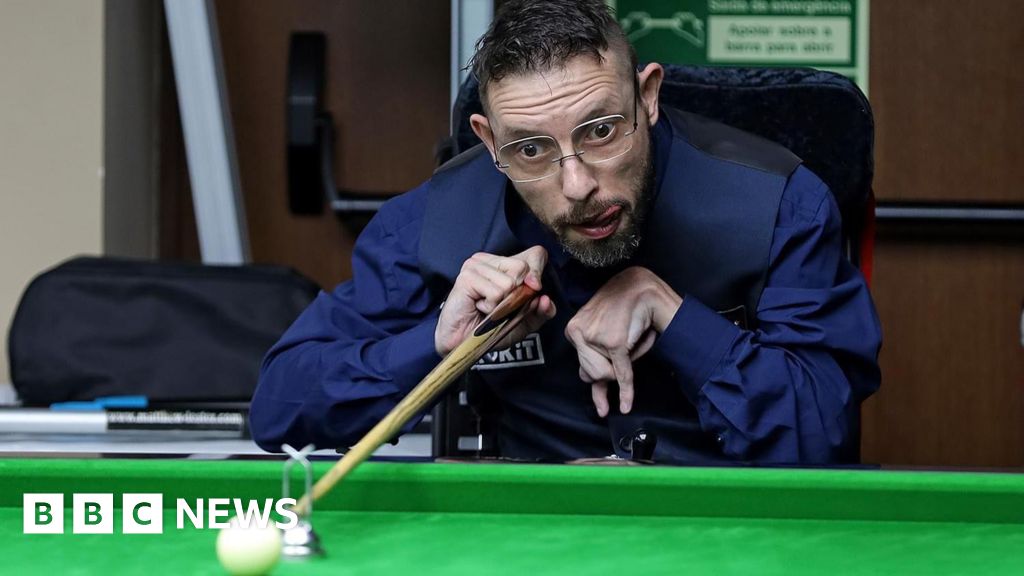 Doncaster disability snooker player's wheelchair on plane row