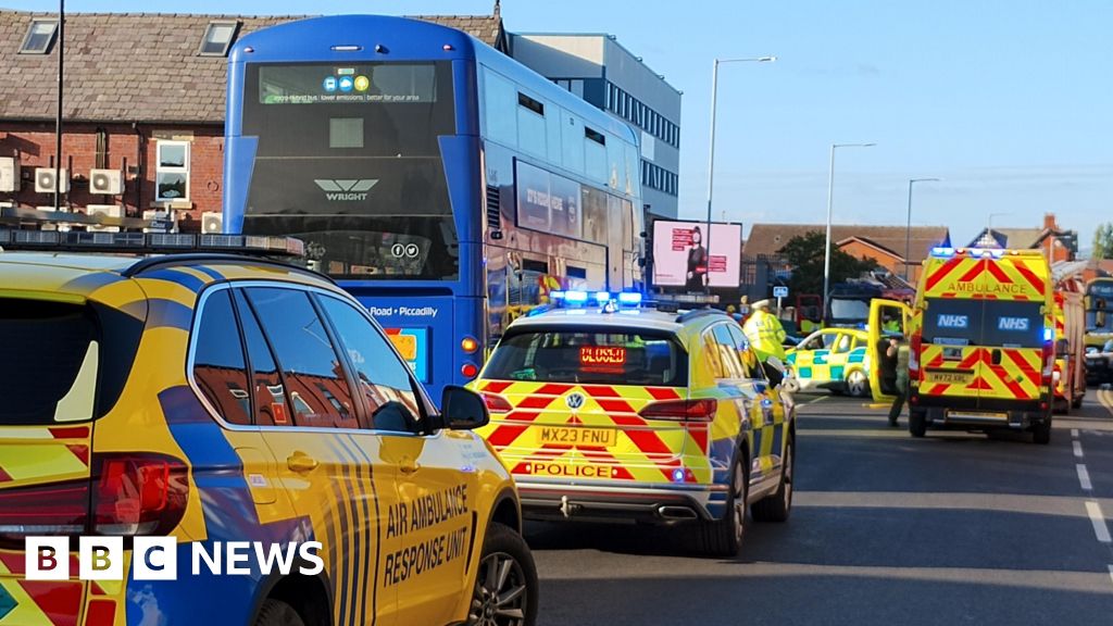 Bolton: Man arrested after woman dies in two-car crash