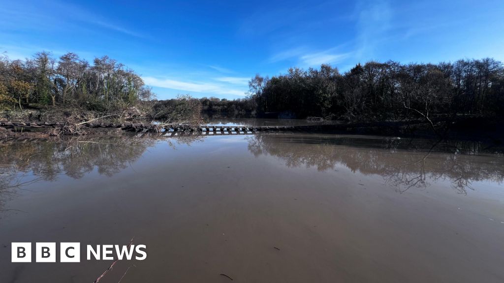 Devon cafe owner predicts long winter due to Storm Bert damage - BBC News