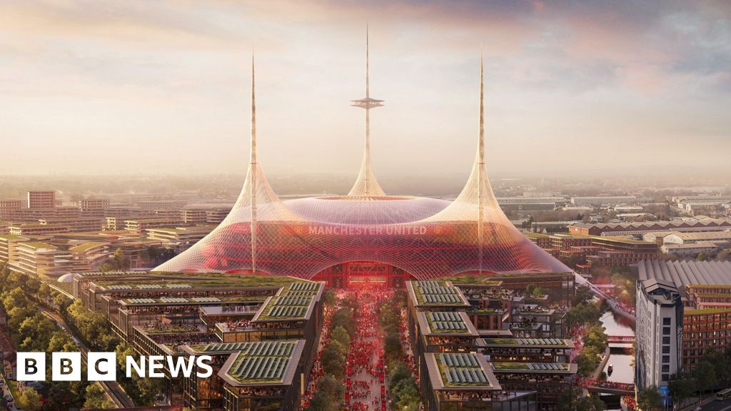'Iconic' new Man Utd stadium plans revealed - BBC News