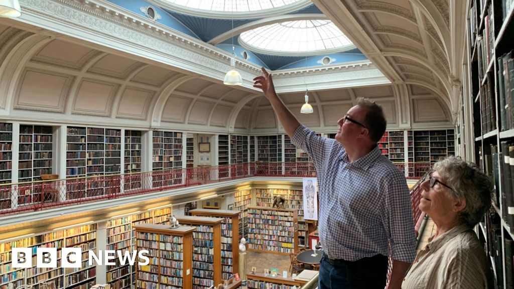 Newcastle's Lit & phil library to get £1m revamp - BBC News