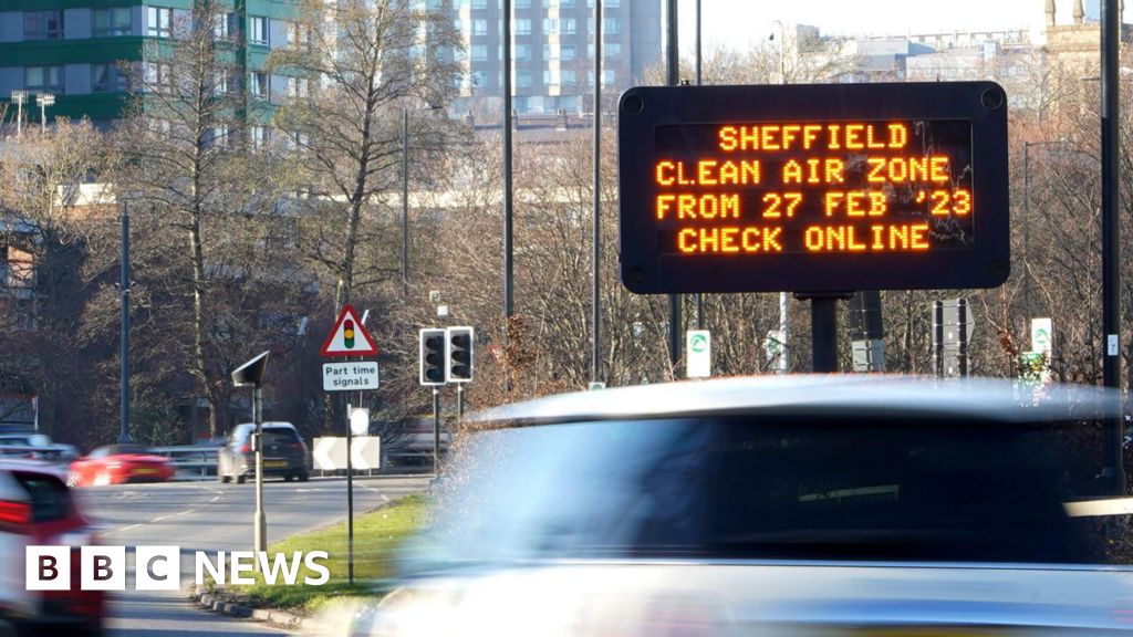 Sheffield Clean Air Zone: Pollution levels in city fall after a year ...