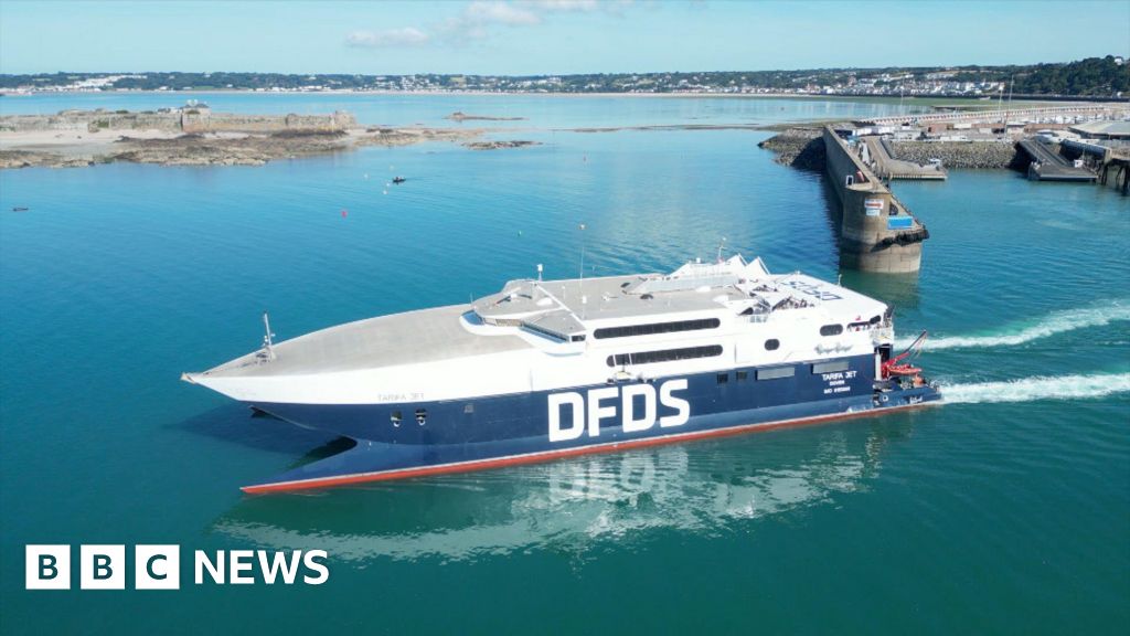 DFDS cancels some weekly inter-island ferry services