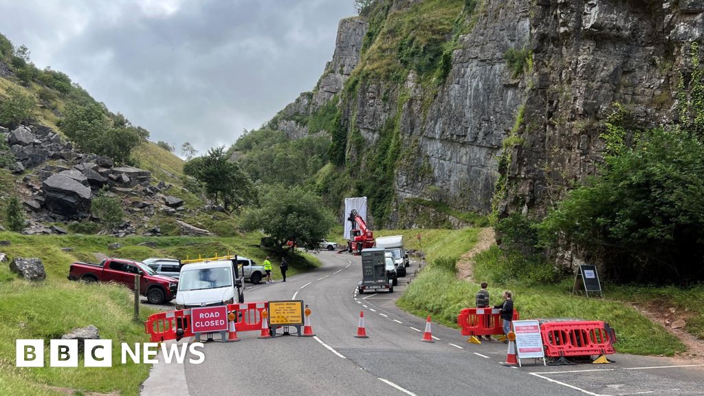 Cheddar Gorge road closed for 'major film production'