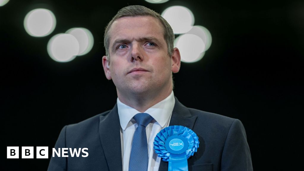 Scottish Tory leader Douglas Ross loses election race - BBC News