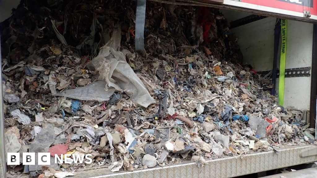 Organised crime linked to Midlands lay-by waste dumps - BBC News
