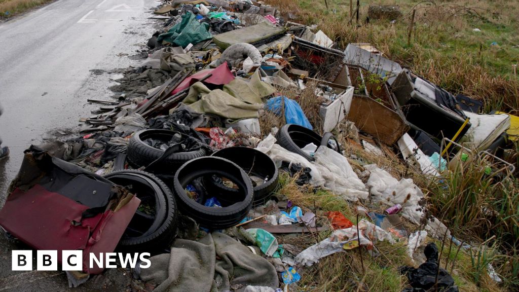 Warrington's litter and fly-tipping fines are set to double - BBC News