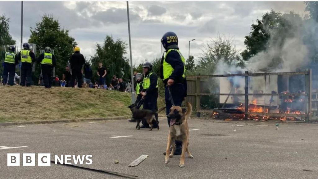 Man jailed for role in Rotherham hotel riot