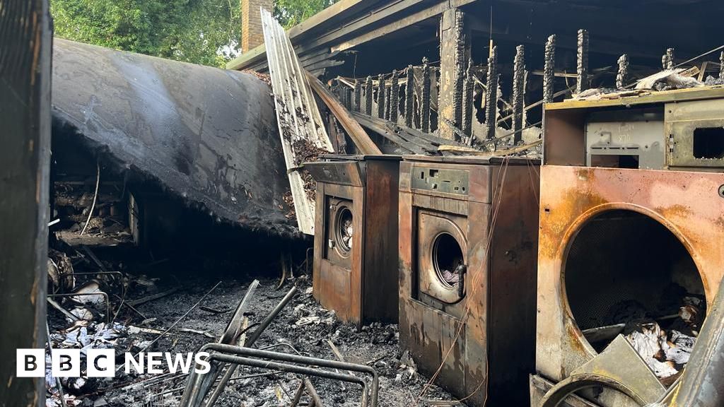 Orsett laundry room fire tackled by six crews - BBC News