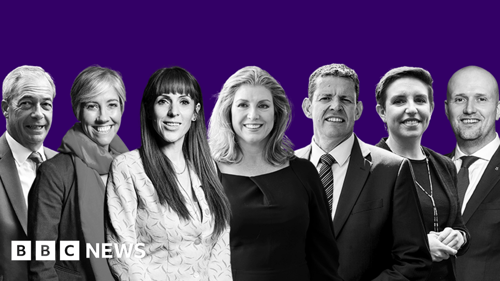 The key figures who took part in BBC election debate - BBC News