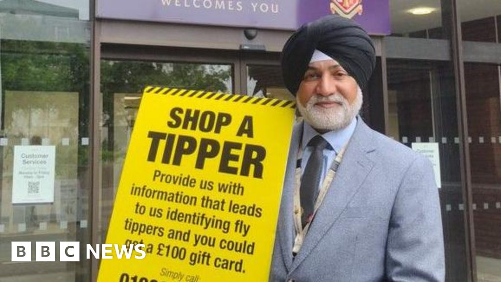 New AI CCTV cameras in Wolverhampton to fight fly-tipping - BBC News