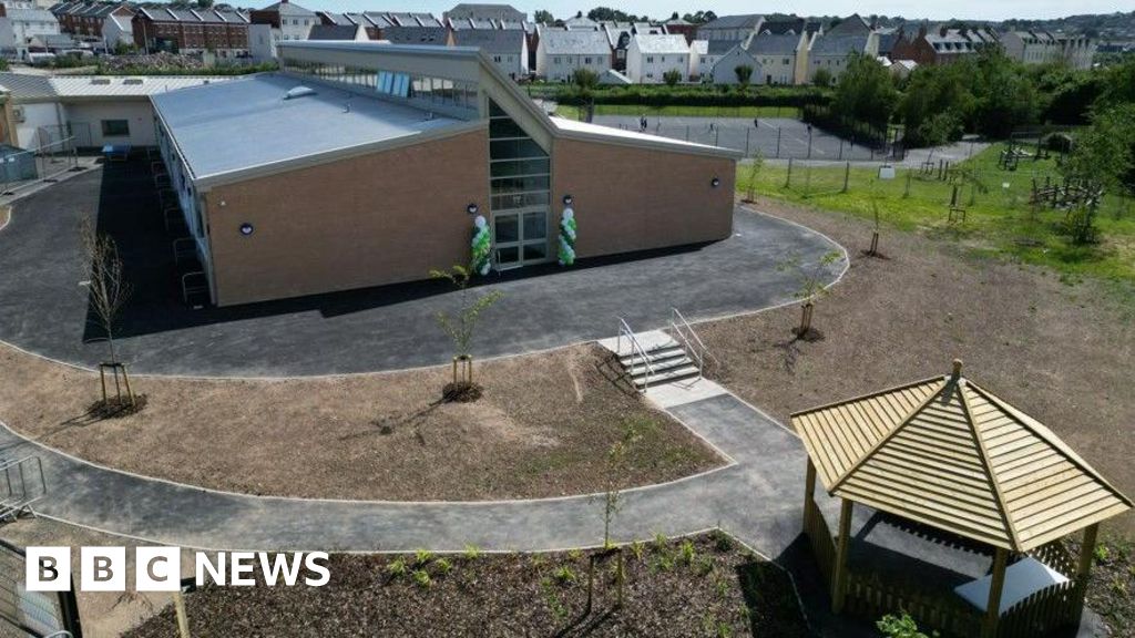 Devon school nearly doubles in size as new extension completed