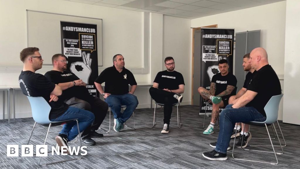 Andy's Man Club mental health group adds Wearside sessions - BBC News