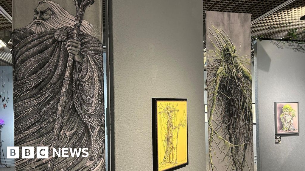 New exhibition features lesser known folklore figures - BBC News