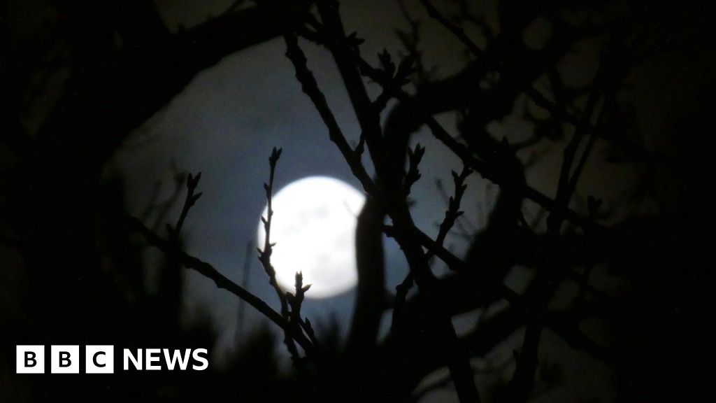 Wolf Moon: Stunning pictures from Northern Ireland
