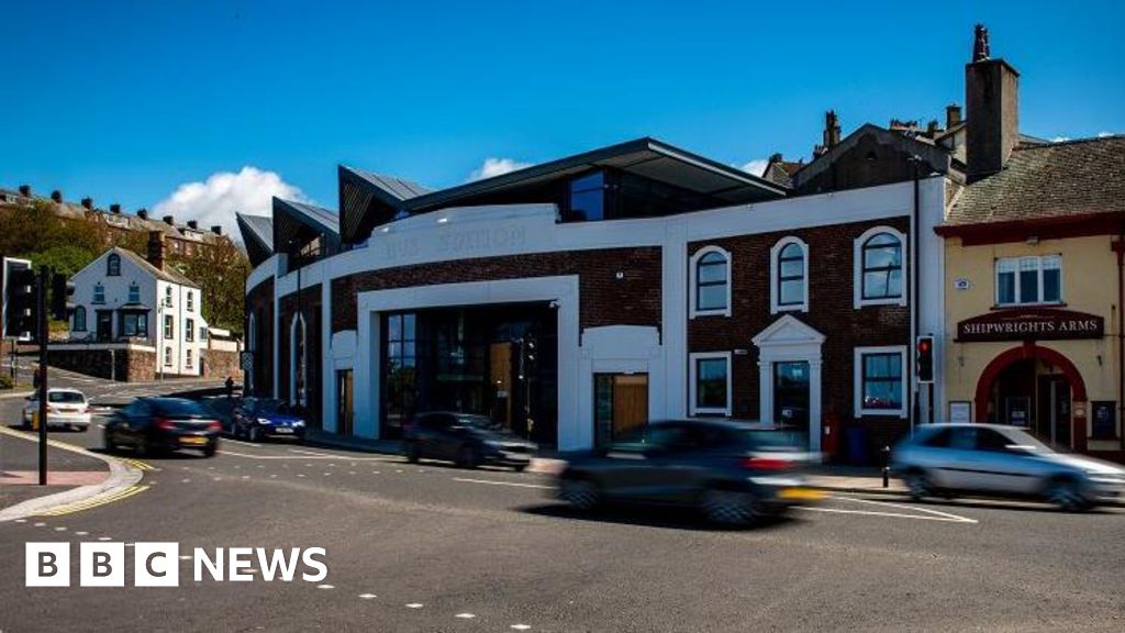 Former Whitehaven bus station wins national award - BBC News