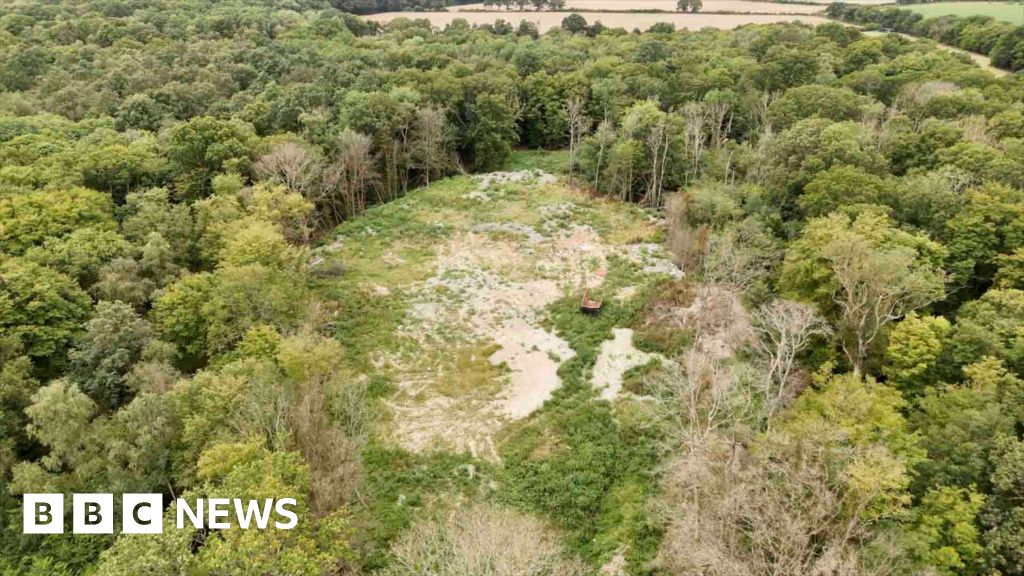 Kent: Residents threaten legal challenge over Hoad's Wood waste - BBC News