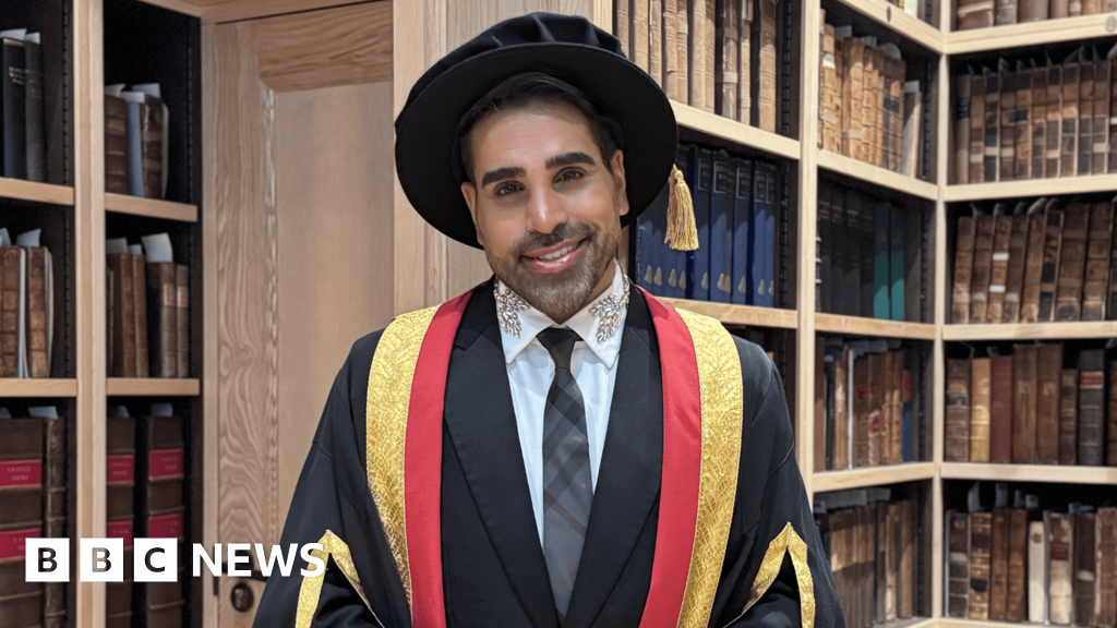 Dr Ranj: TV presenter receives honorary doctorate in Rochester