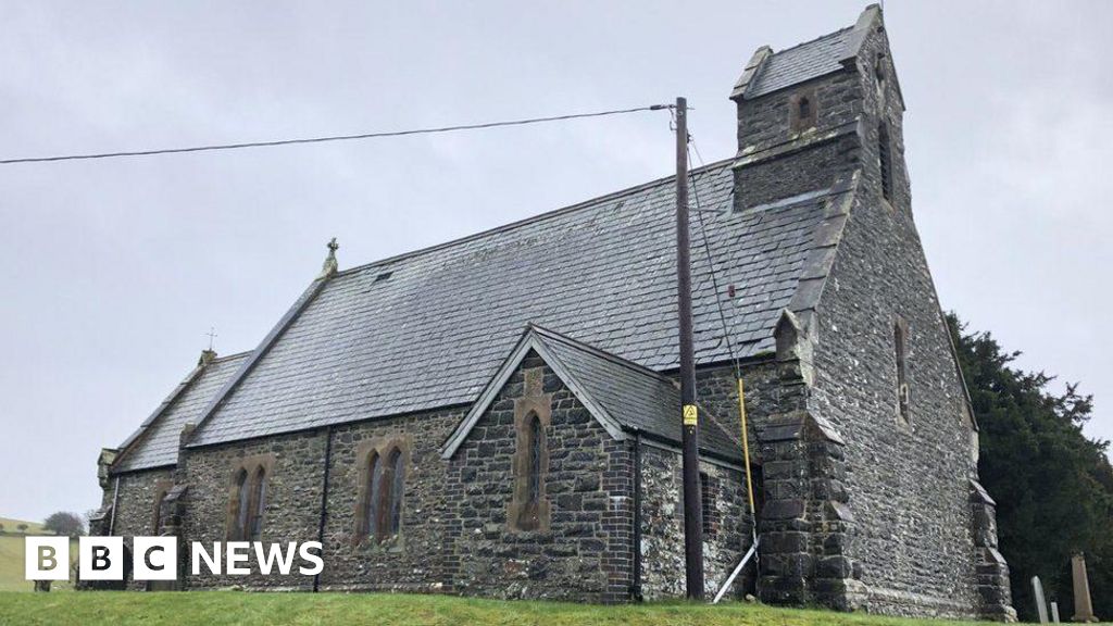 Cwm Rhondda: Sale of church where writer is buried postponed - BBC News