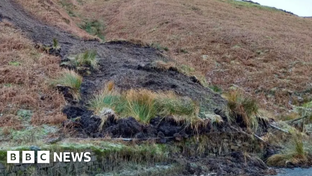 Landslip-hit A59 at Kex Gill could reopen in days, council says