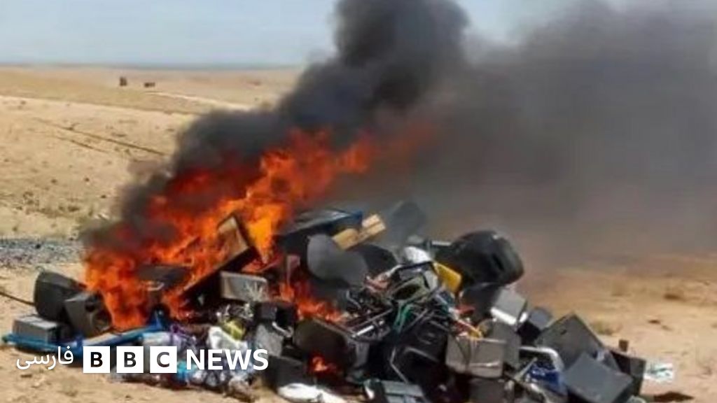 وزارت امر به معروف طالبان بیش از ۲۱ هزار ساز را از بین بردیم Bbc