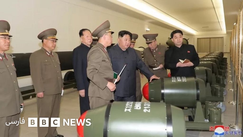 کره‌شمالی عکس «کلاهک‌های هسته‌ای کوچکش» را منتشر کرد - BBC News فارسی